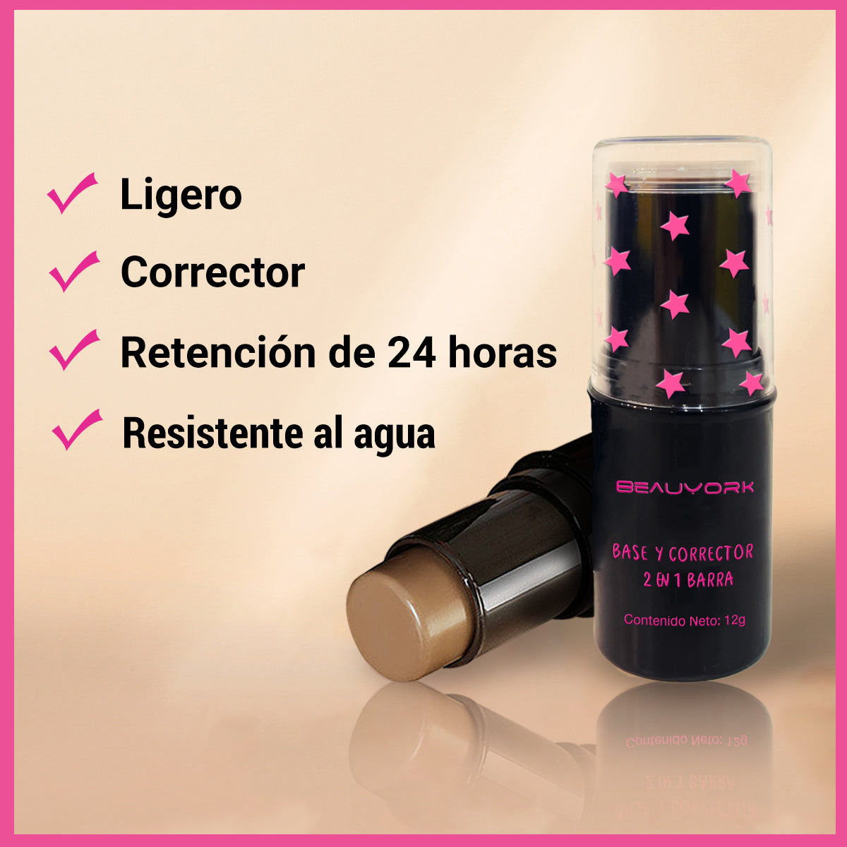 Profesional Magical Halo Highlighter Stick Powder Resaltador Brillo Ma ...